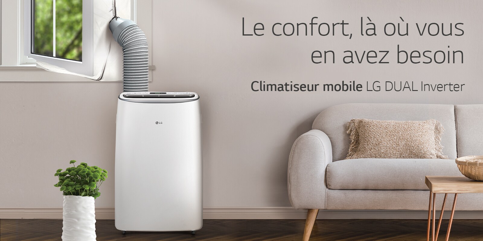 Climatiseur mobile - Climatiseurs | LG Belgique